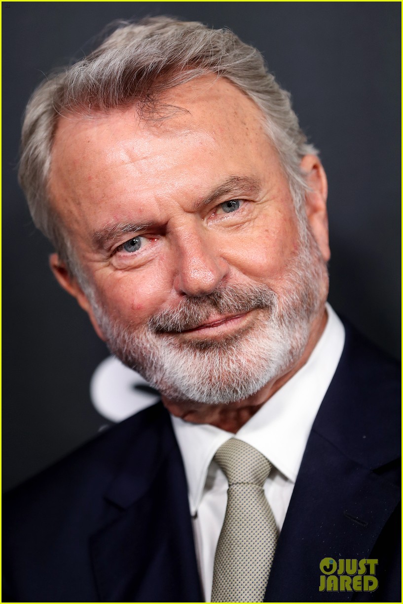 Sam Neill is All Smiles at 'The Portable Door' Premiere After ...