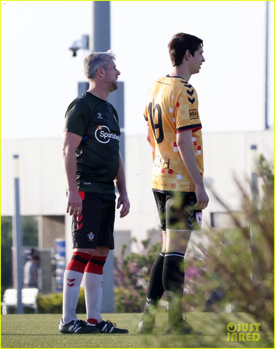 Ant Anstead Strips Down to Underwear on Soccer Field While Changing ...