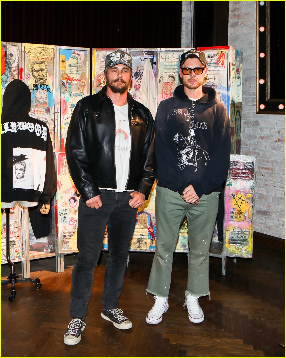 James Franco Celebrates Paly Apparel Launch With Girlfriend Izabel ...