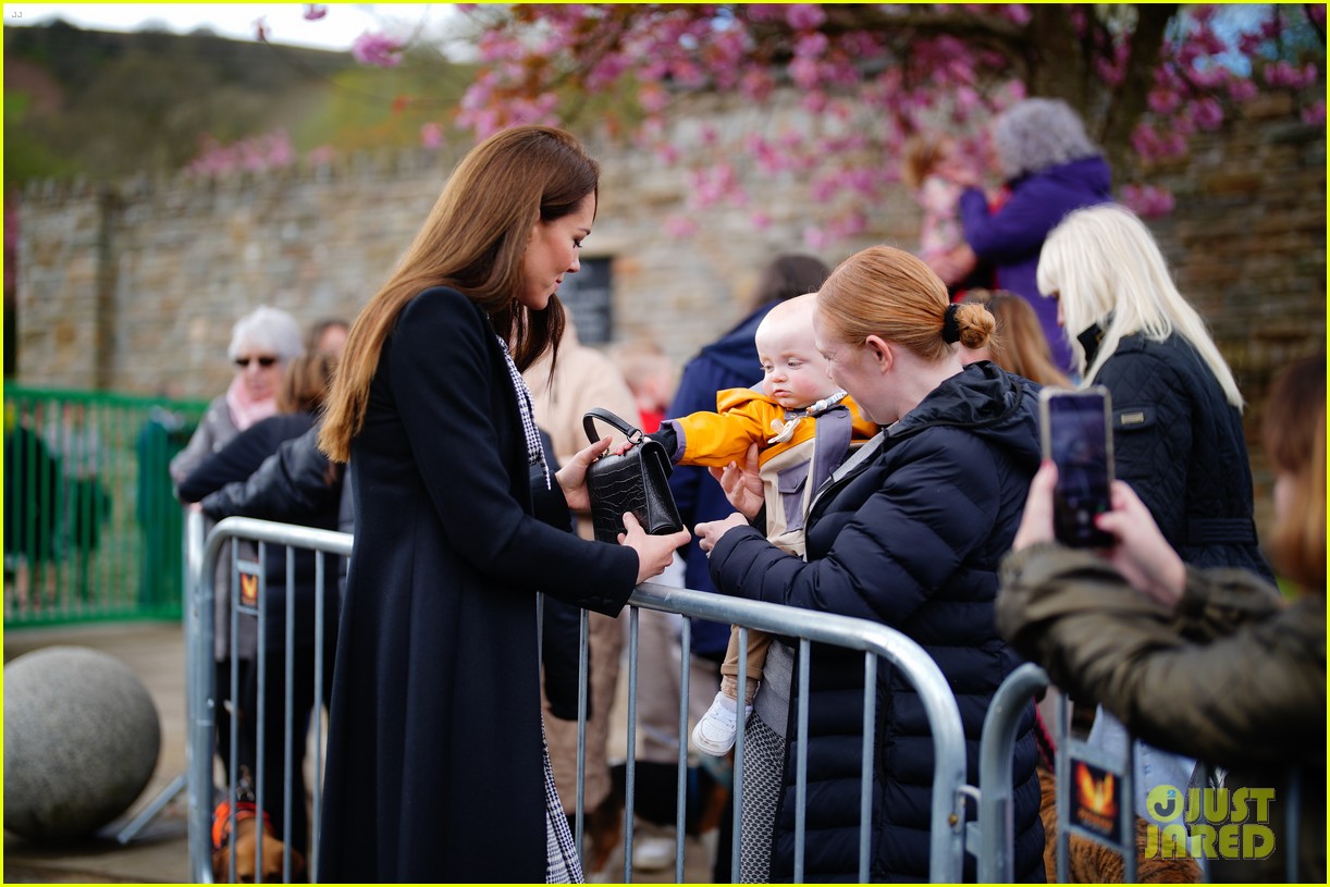Kate Middleton Lets Baby Play with Her Handbag During Royal Outing in ...