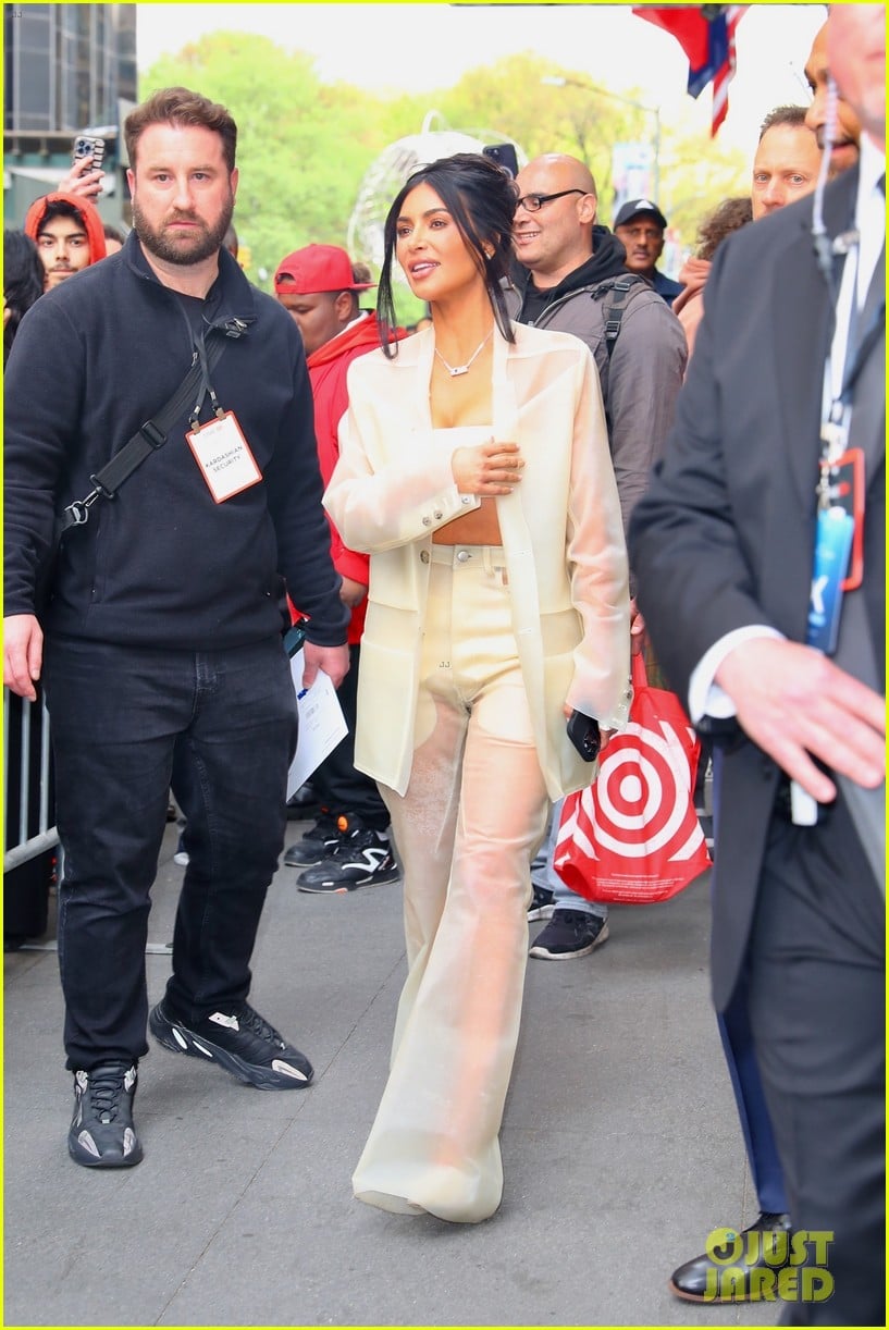 Kim Kardashian Goes Sheer For TIME100 Summit & Opens Up About How SKIMS ...