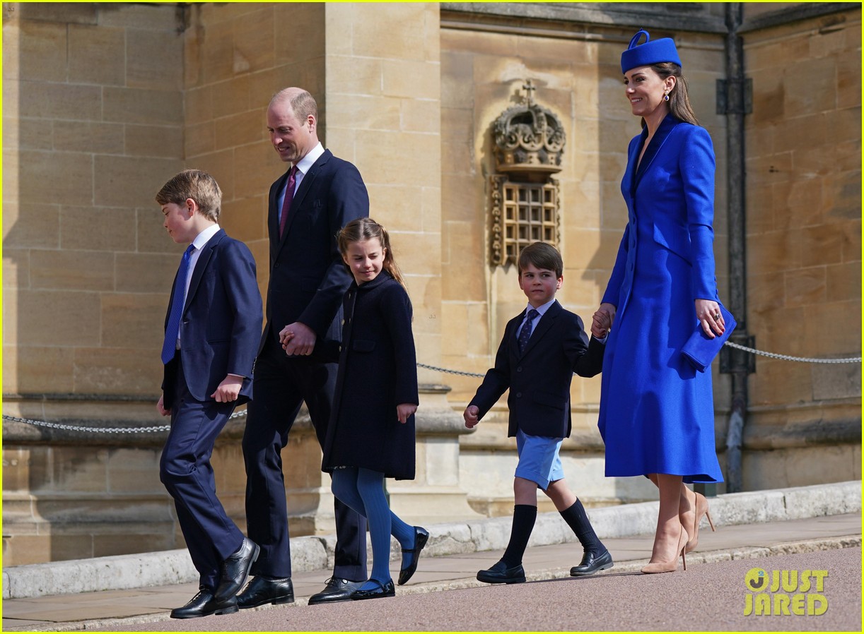 Why Prince Louis, 4, Wore Shorts at Easter While Prince George, 9 Wore ...