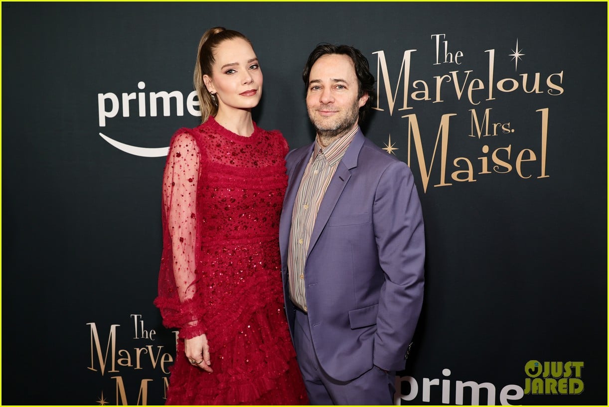 Rachel Brosnahan & Husband Jason Ralph Attend 'The Marvelous Mrs ...