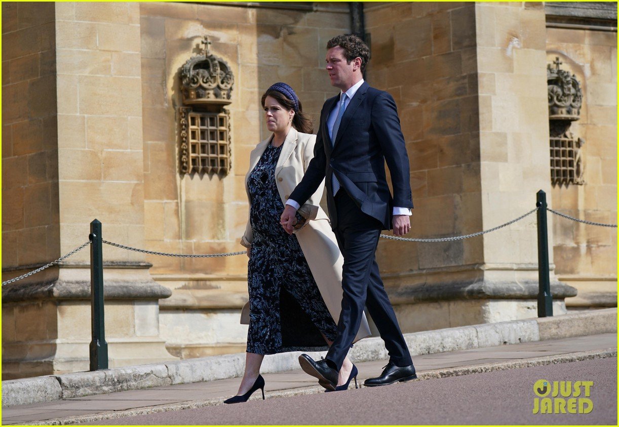 British Royal Family Attends Easter Service at Windsor Castle - Guest ...