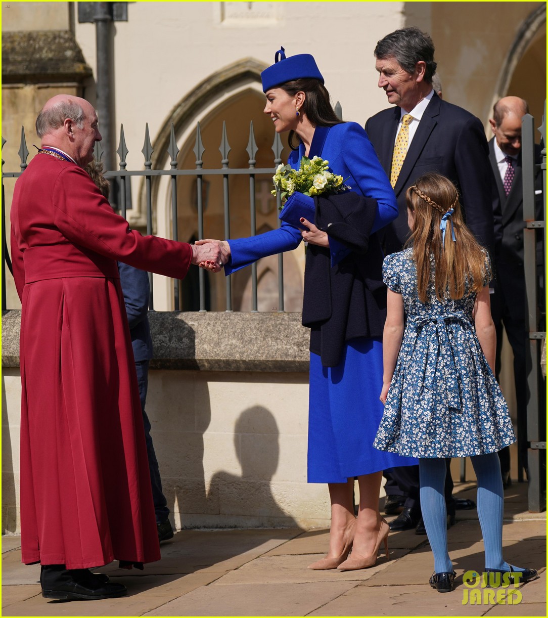 British Royal Family Attends Easter Service at Windsor Castle - Guest ...