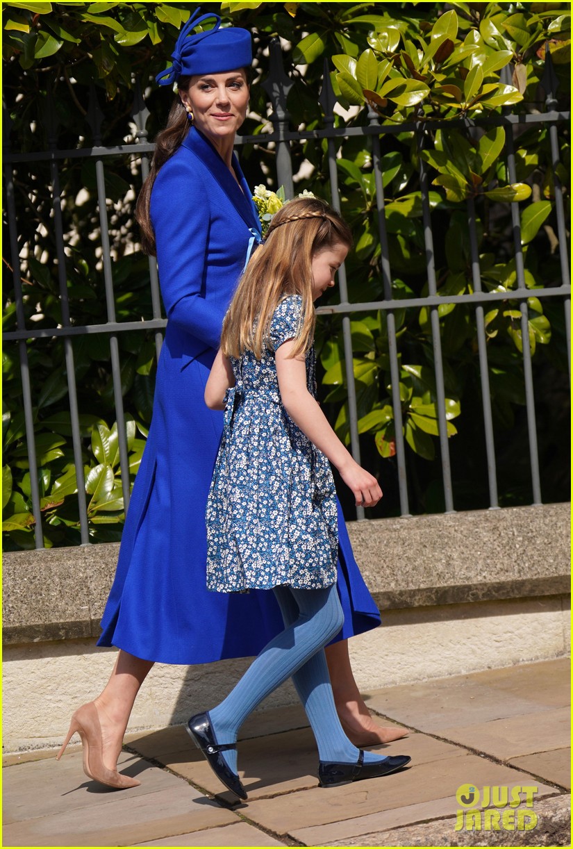 British Royal Family Attends Easter Service at Windsor Castle - Guest ...