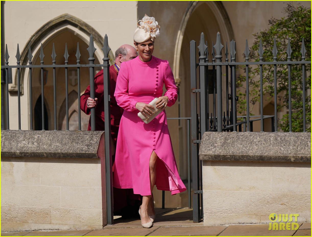 British Royal Family Attends Easter Service at Windsor Castle - Guest ...