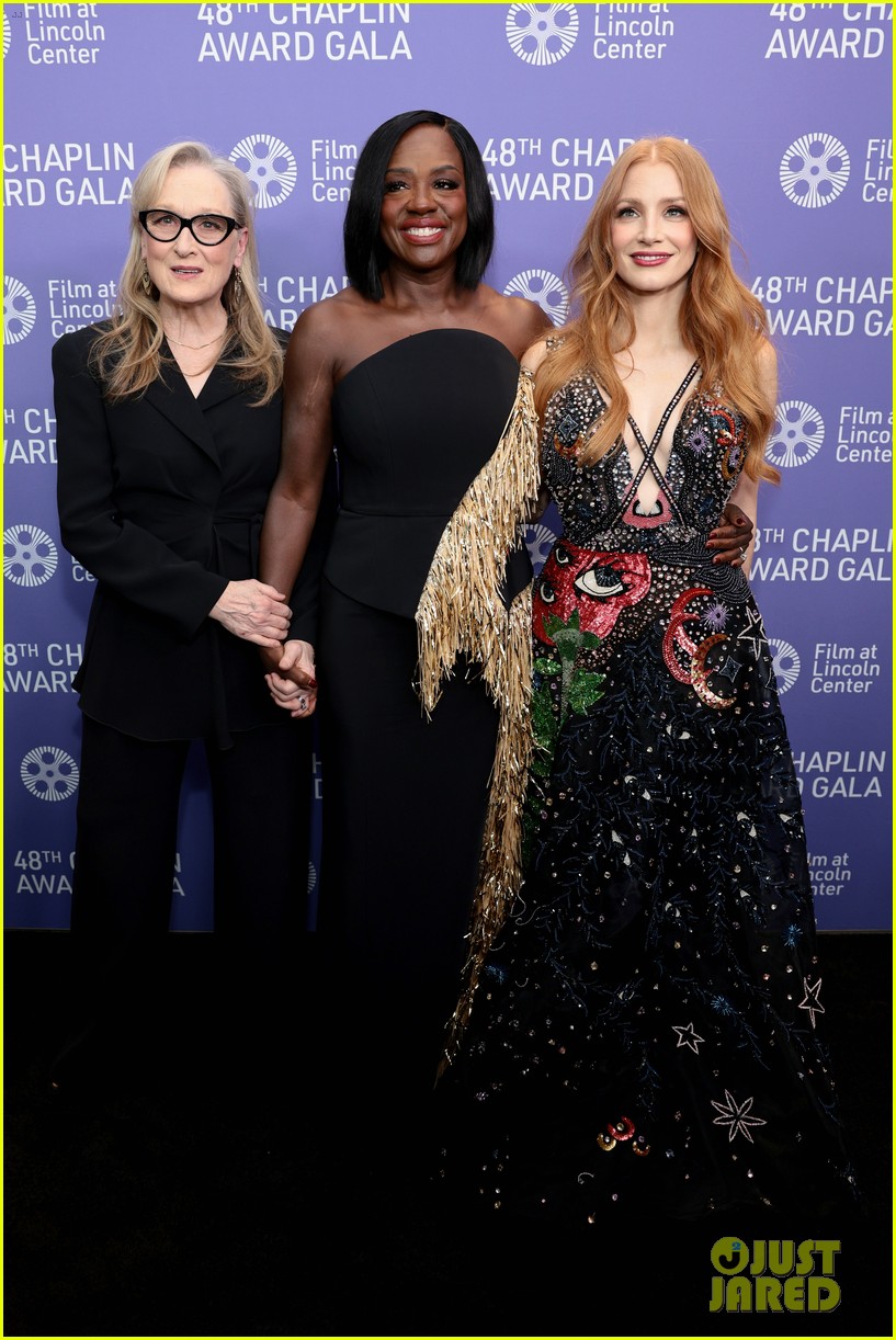 Violas Davis Gets Support From Meryl Streep, Jessica Chastain & More at Chaplin Award Gala 2023 ...