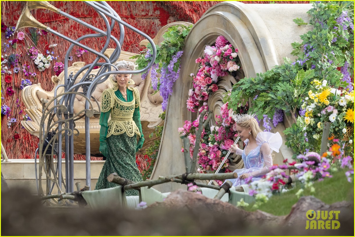 Michelle Yeoh Spotted as Madame Morrible on 'Wicked' Set for First Time ...