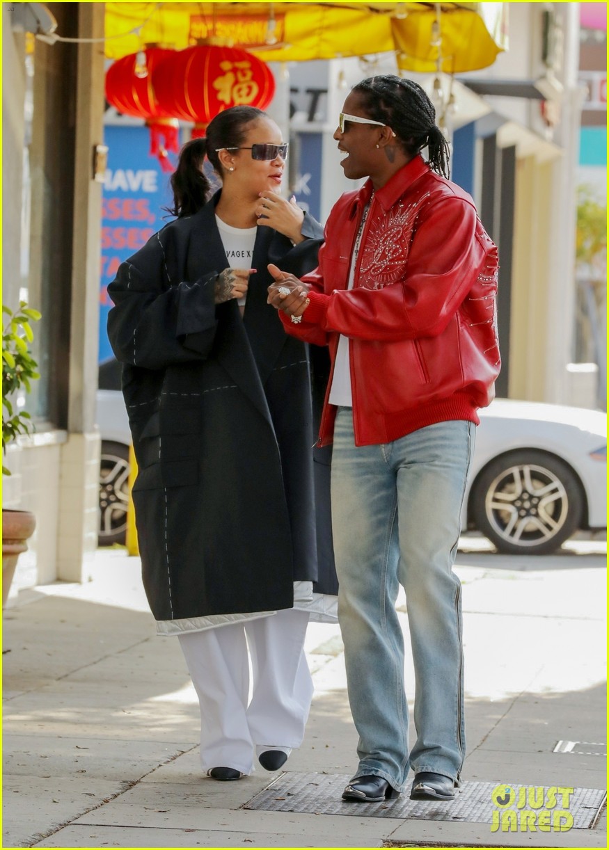Rihanna & A$AP Rocky Keep Close While Shopping in L.A. After Son's Name ...