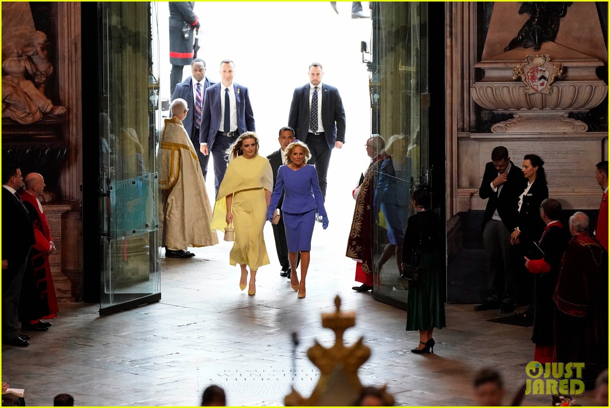 Finnegan Biden Looks So Chic in Yellow Dress at King Charles ...