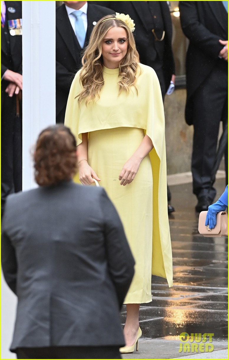 Finnegan Biden Looks So Chic in Yellow Dress at King Charles ...