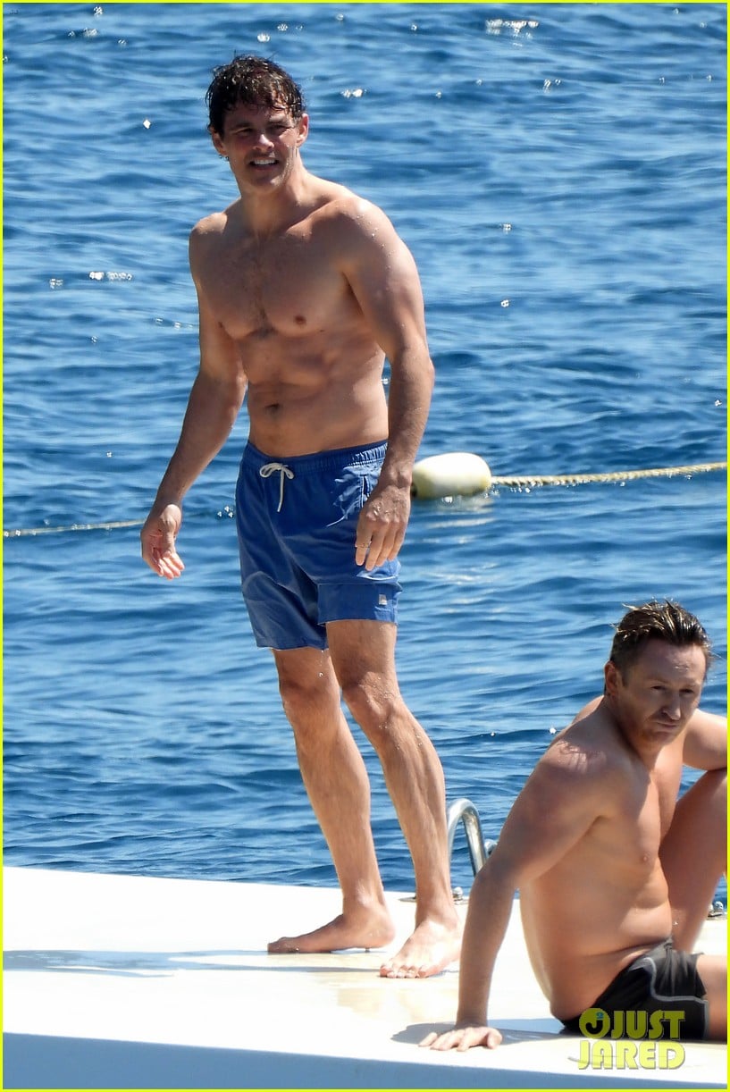James Marsden Shows Off Fit Physique Going Shirtless in South of France ...