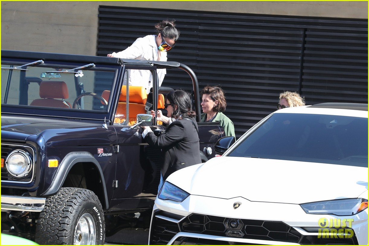 Michelle Rodriguez Covers Most of Her Face in a Colorful Shield While ...