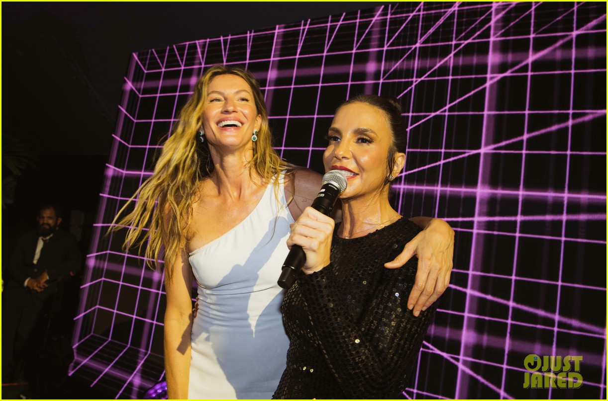 Gisele Bundchen Makes Rare Appearance with Twin Sister Patricia at Luz Alliance Gala 2023: Photo ...