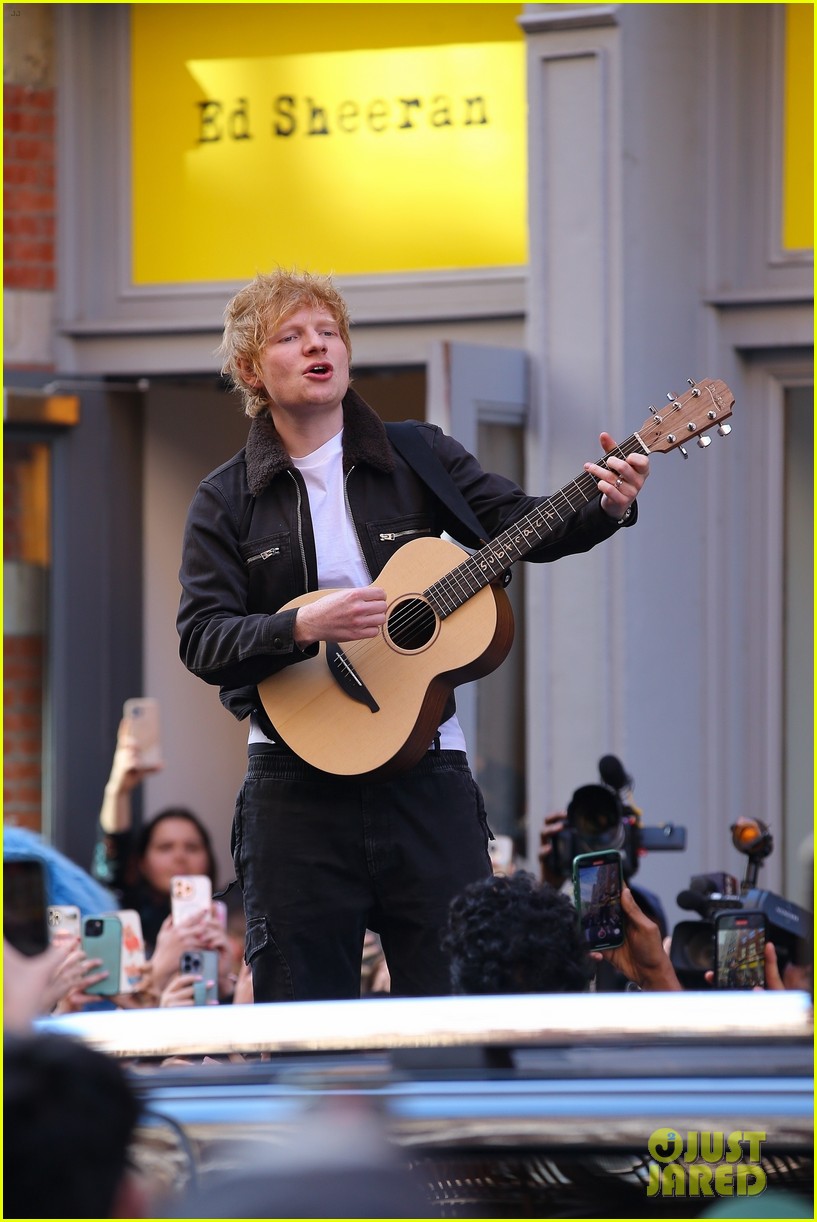 Ed Sheeran Performs Surprise Pop-Up Sets in New York & LA - See the ...