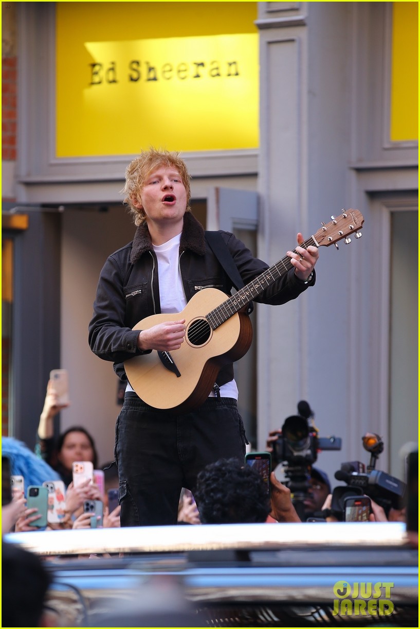 Ed Sheeran Performs Surprise Pop-Up Sets in New York & LA - See the ...