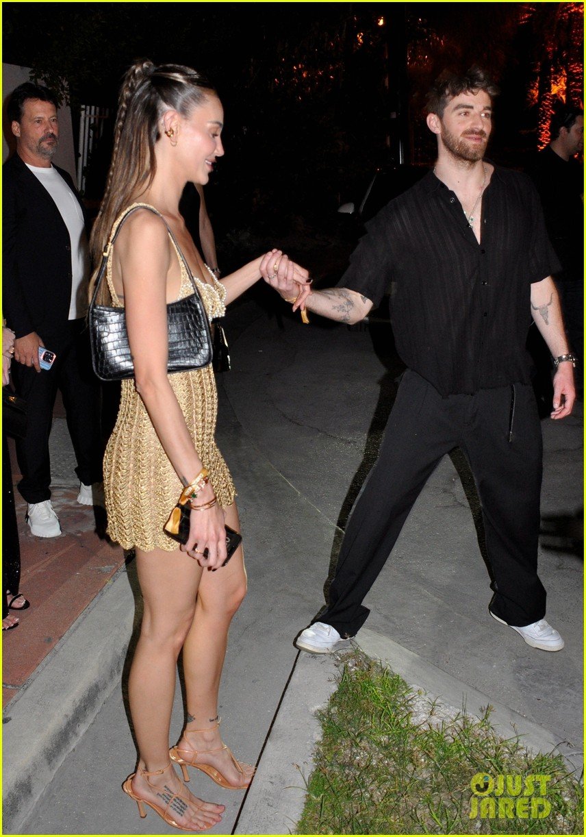 The Chainsmokers' Drew Taggart Holds Hands with Model Marianne Fonseca ...