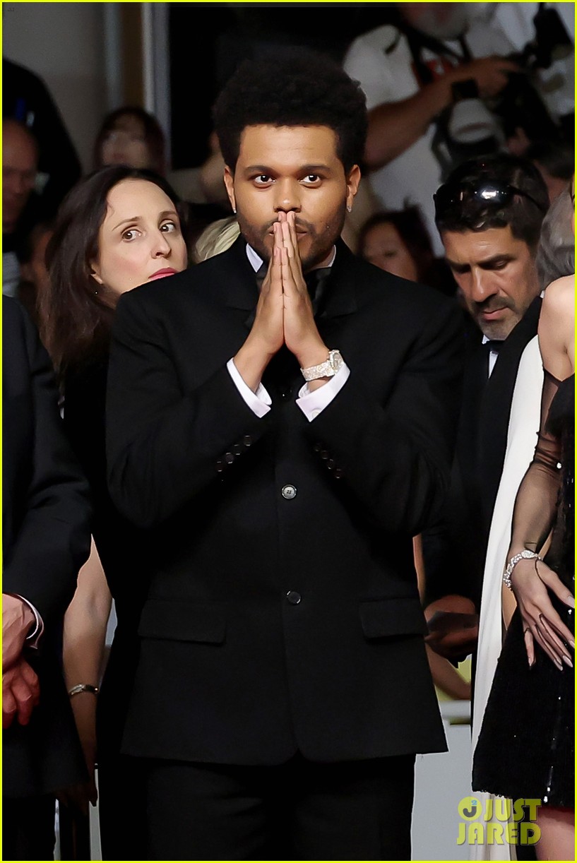 The Weeknd's Girlfriend Simi Khadra Walks Red Carpet Separately at 'The ...