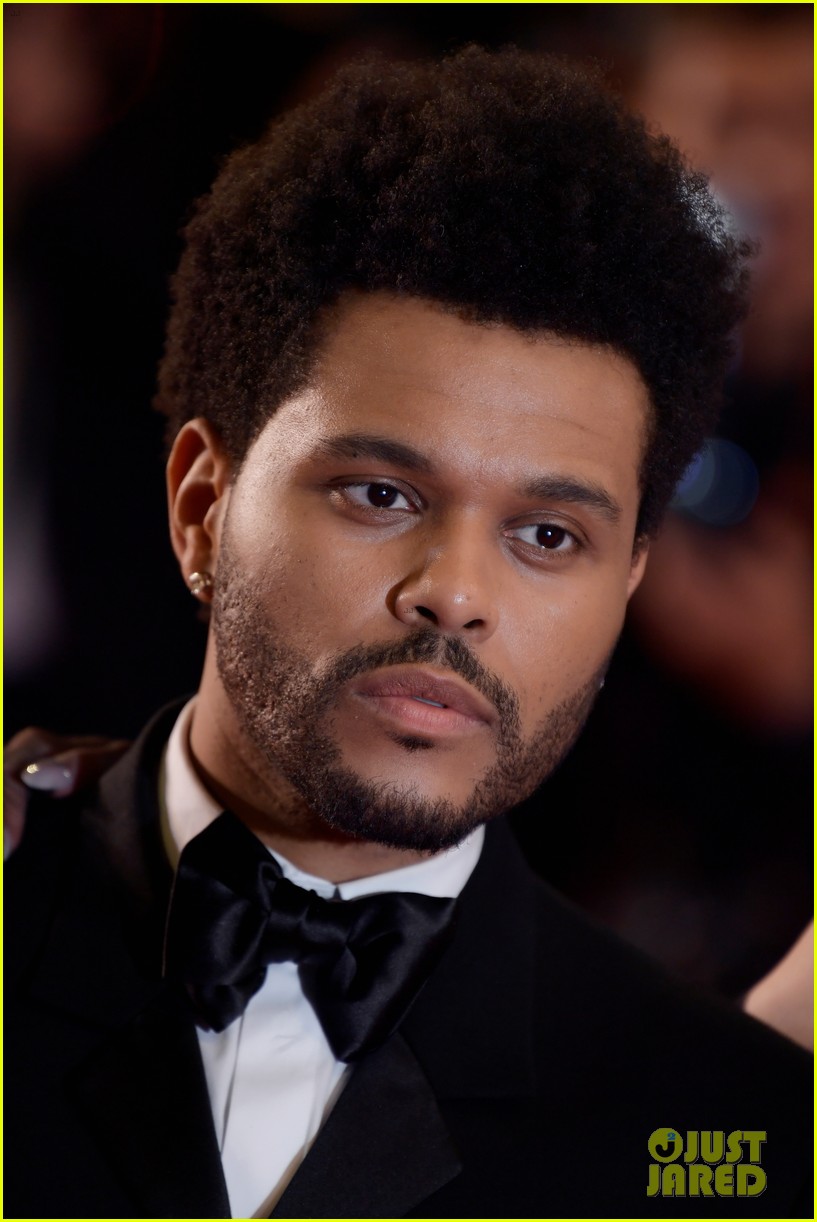 The Weeknd's Girlfriend Simi Khadra Walks Red Carpet Separately at 'The ...