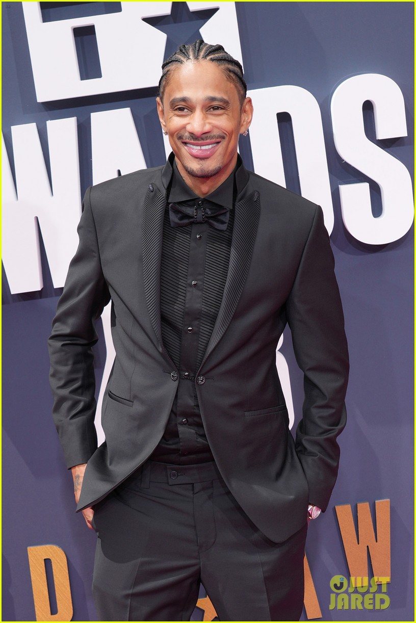 Ice Spice, Shameik Moore, Leigh-Anne Pinnock & More Step Out For BET ...