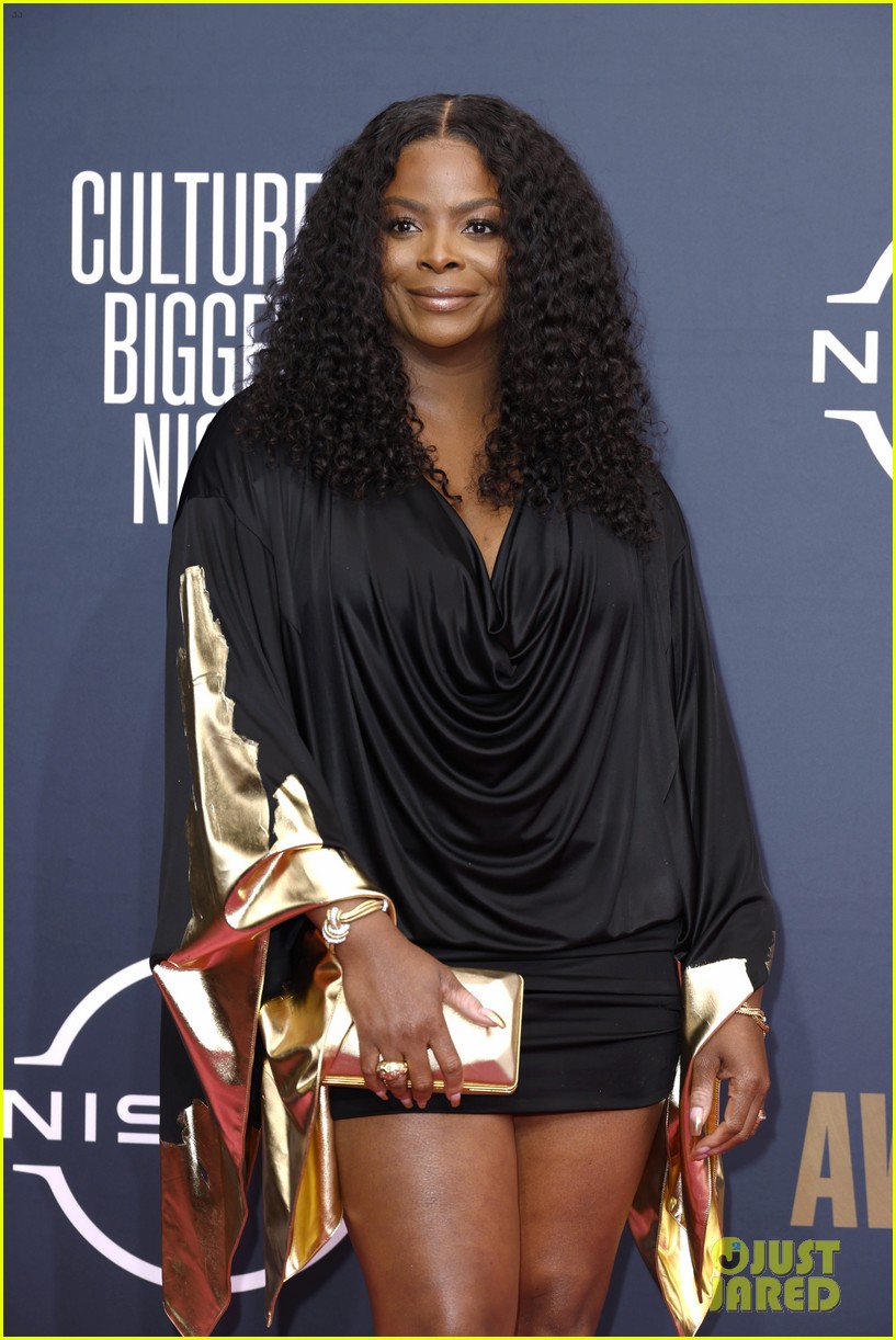 Ice Spice, Shameik Moore, Leigh-Anne Pinnock & More Step Out For BET ...