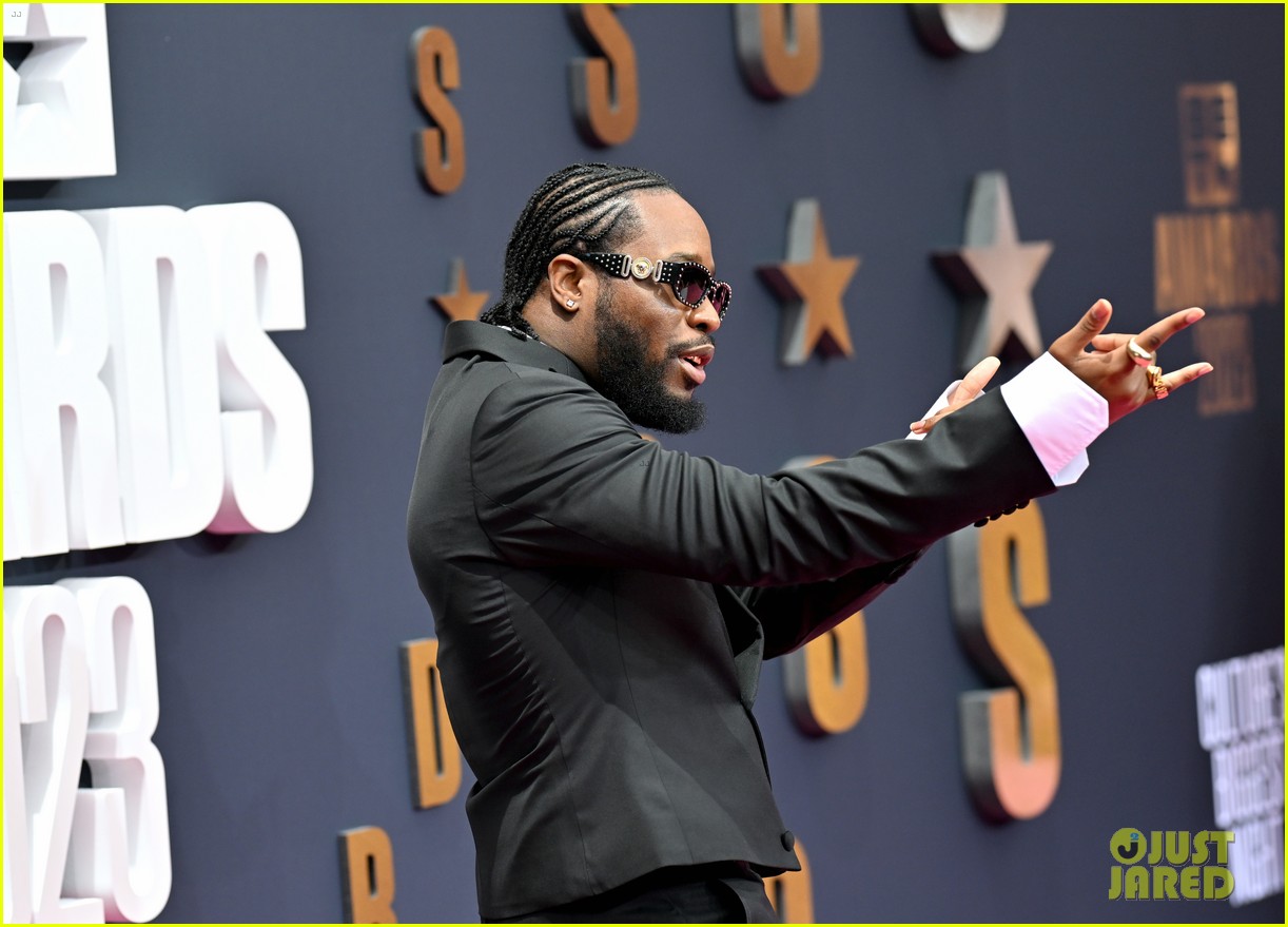 Ice Spice, Shameik Moore, Leigh-Anne Pinnock & More Step Out For BET ...