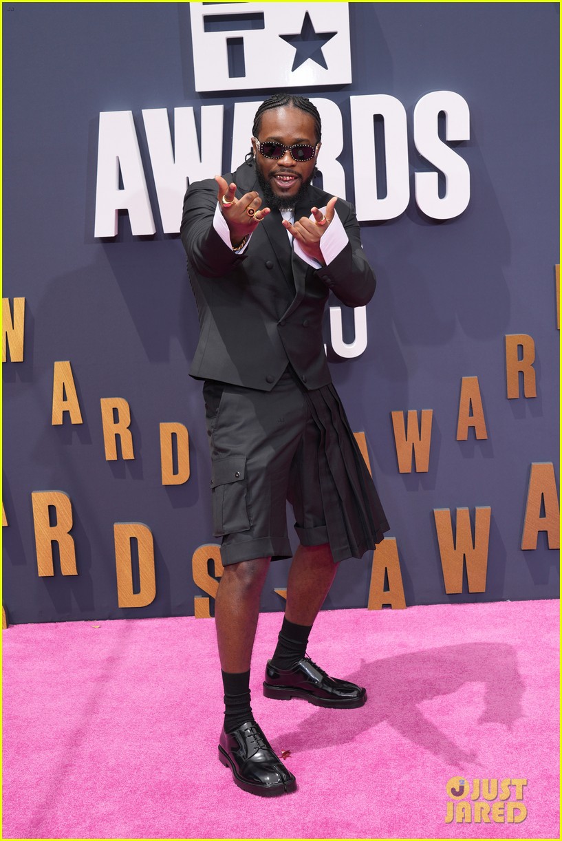 Ice Spice, Shameik Moore, Leigh-Anne Pinnock & More Step Out For BET ...