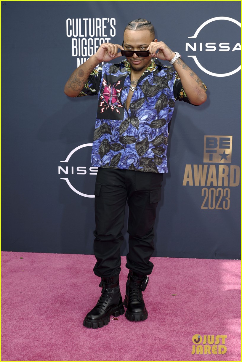 Ice Spice, Shameik Moore, Leigh-Anne Pinnock & More Step Out For BET ...