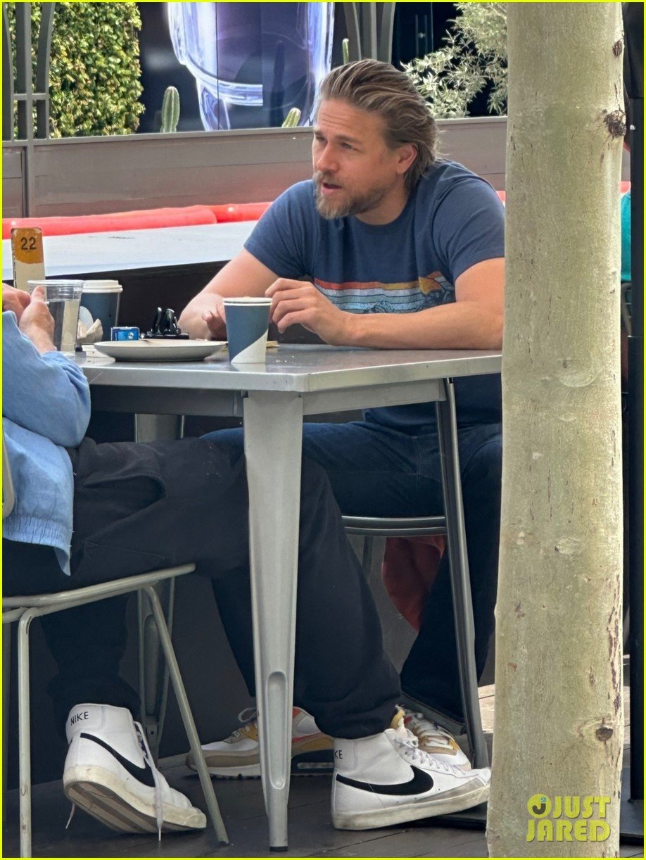 Charlie Hunnam Seemingly Partakes in Wear Orange Weekend on National ...