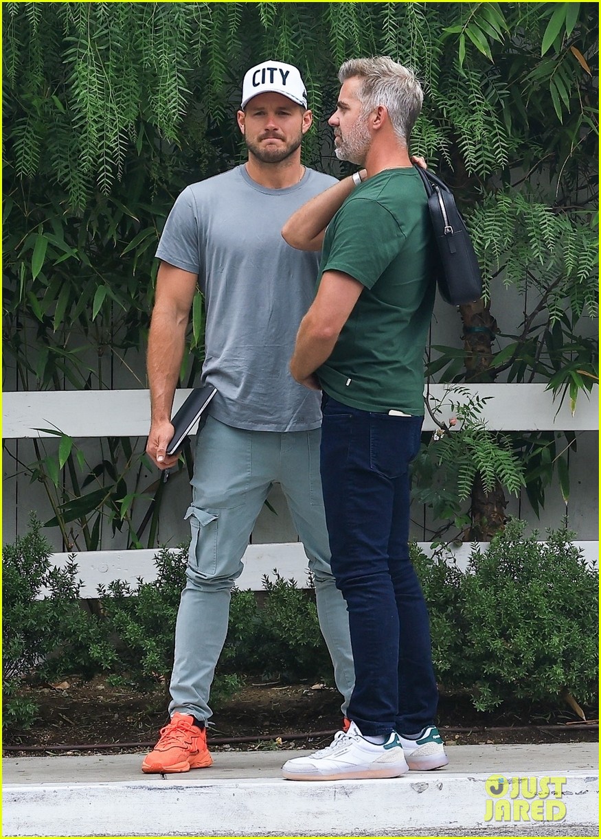 Colton Underwood & Husband Jordan C. Brown Grab Lunch in WeHo After ...