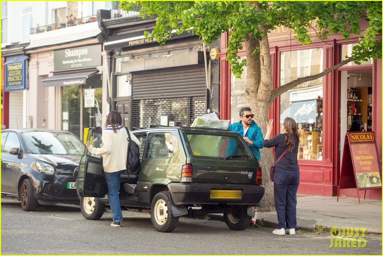 Dominic Cooper & Gemma Chan Take Their Classic Car to Go Shopping in ...