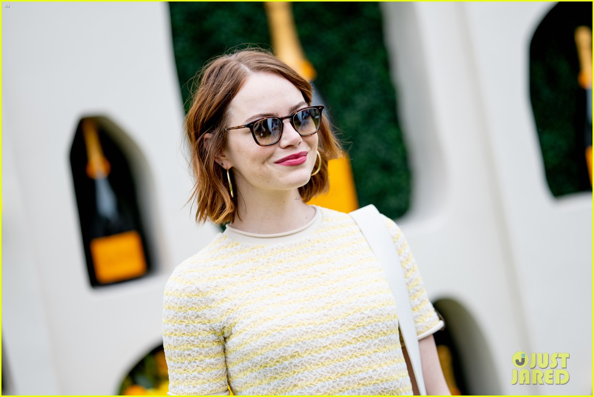 Emma Stone, Danai Gurira & More Display Statement-Making Accessories at Veuve Clicquot Polo ...