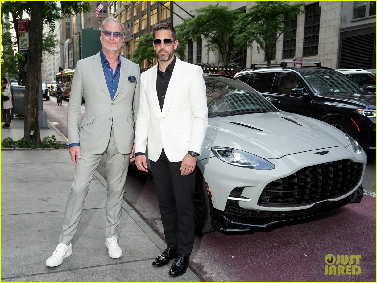 Gabrielle Union & Aaron Rodgers Attend Aston Martin's Flagship Opening ...