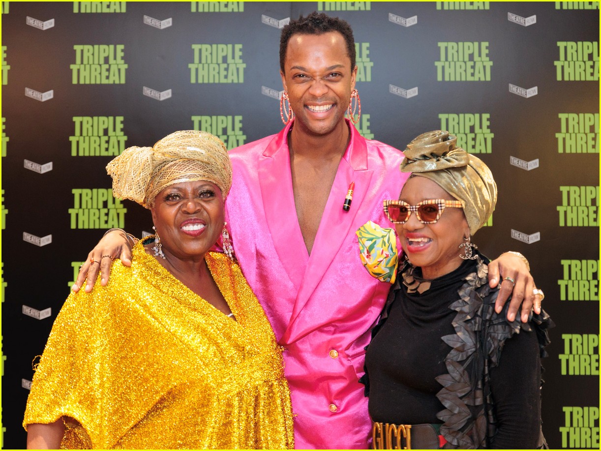 Tony Winner J. Harrison Ghee Supports Friend James T. Lane at 'Triple ...
