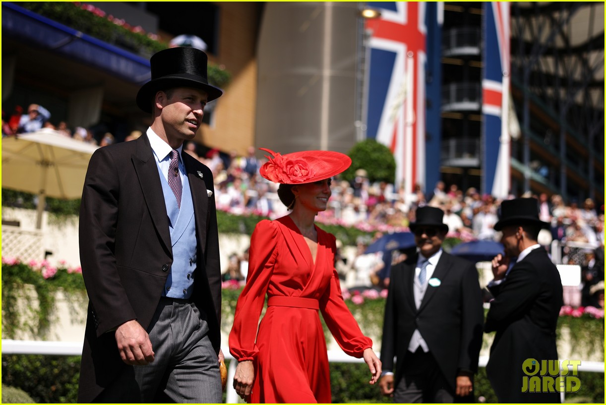 Kate Middleton is a Vision in Flame Red at Royal Ascot 2023: Photo ...