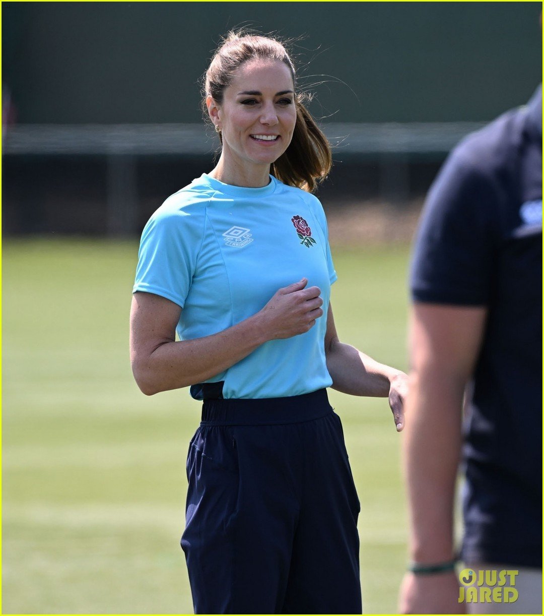 Kate Middleton Hits The Pitch For A Game of Rugby During 'Shaping Us ...