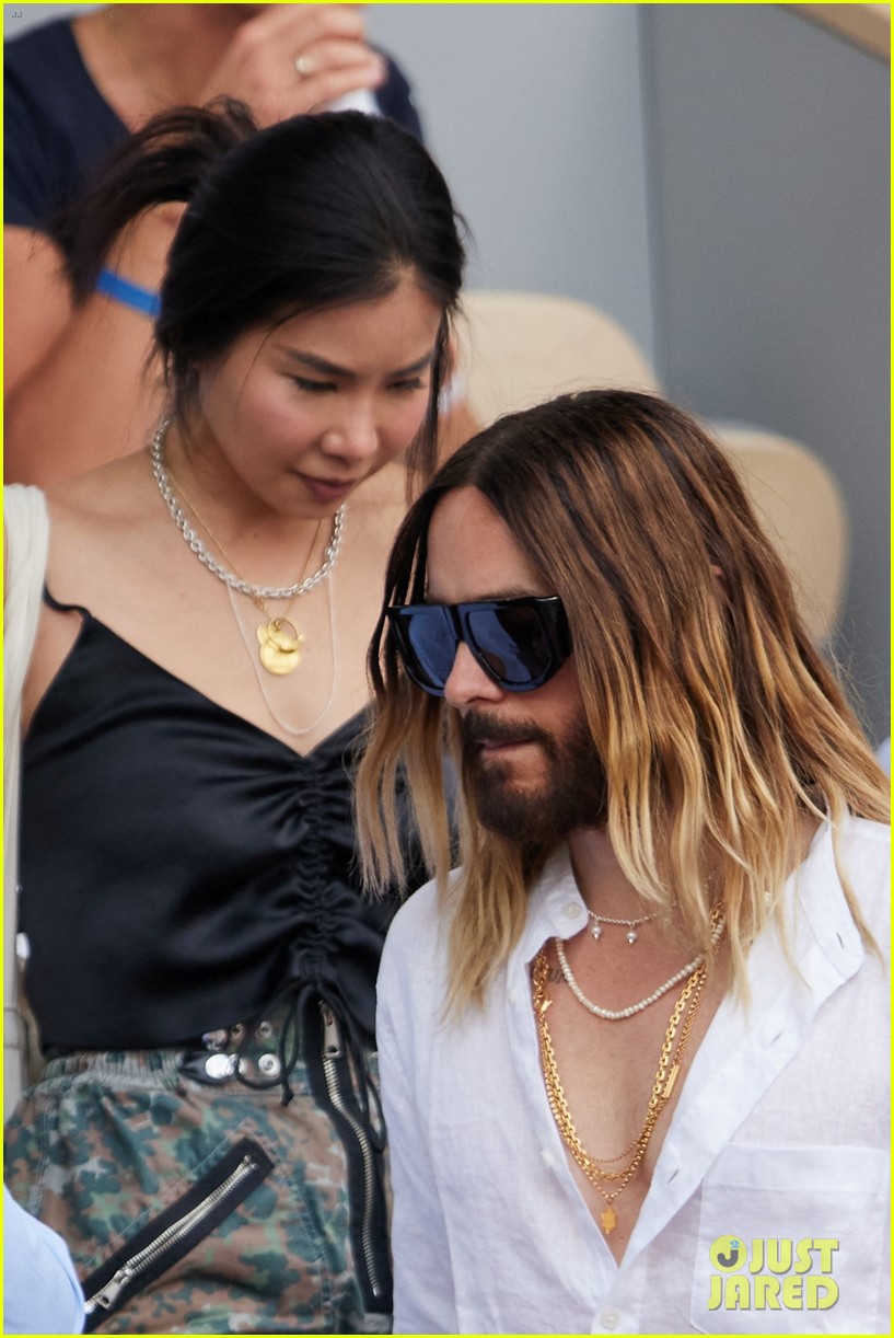 Jared Leto Attends French Open 2023 with a Friend in Paris: Photo ...