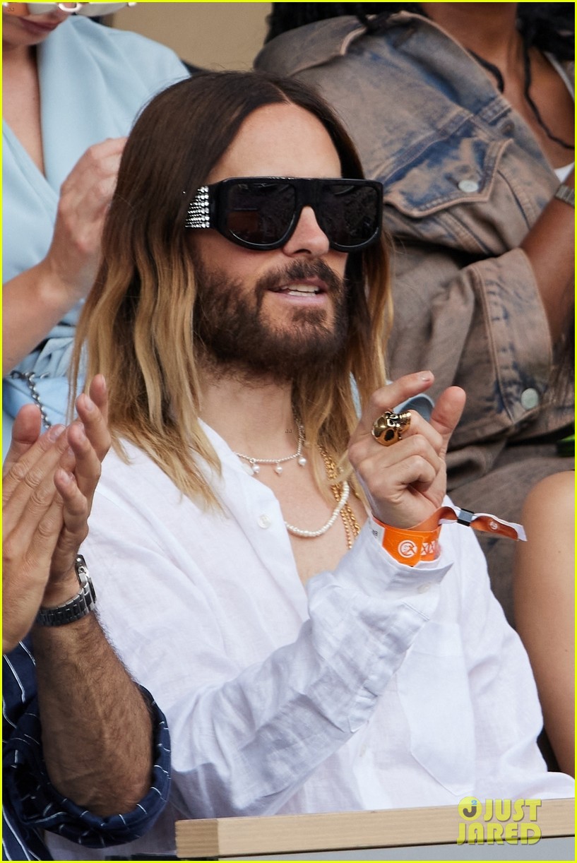 Jared Leto Attends French Open 2023 with a Friend in Paris: Photo ...