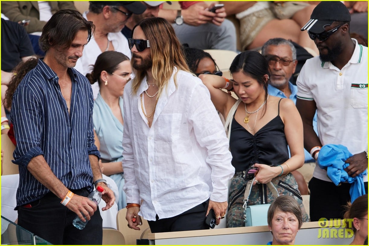 Jared Leto Attends French Open 2023 with a Friend in Paris: Photo ...