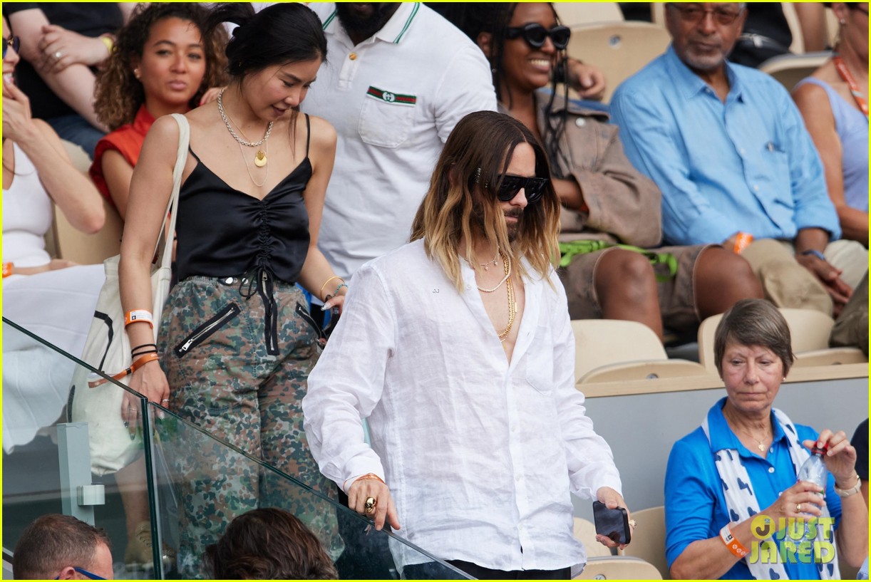 Jared Leto Attends French Open 2023 with a Friend in Paris: Photo ...