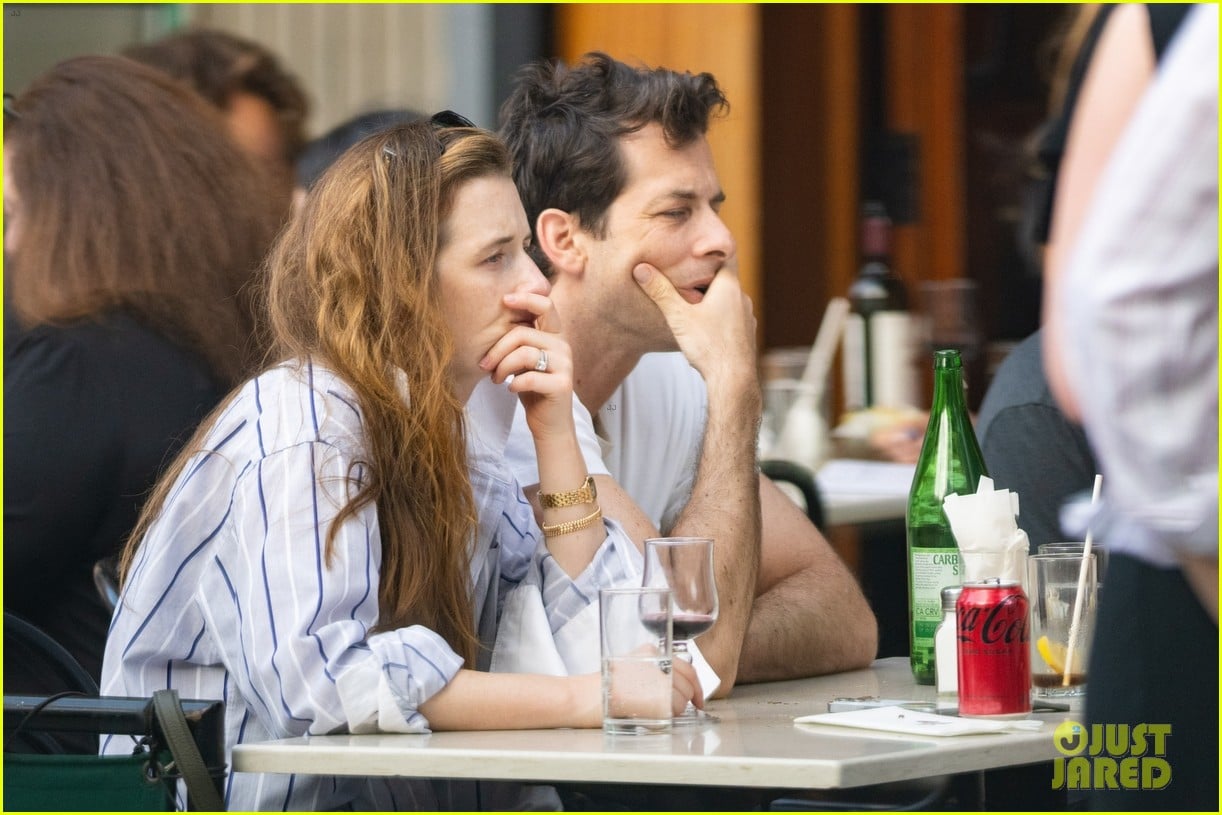 Mark Ronson & Wife Grace Gummer Meet Up with a Friend for Dinner in NYC ...