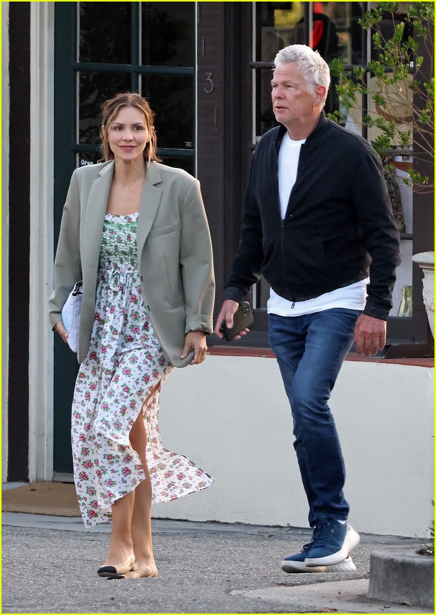Katharine McPhee & David Foster Spotted on Date Night in Montecito After Performing at Heart ...