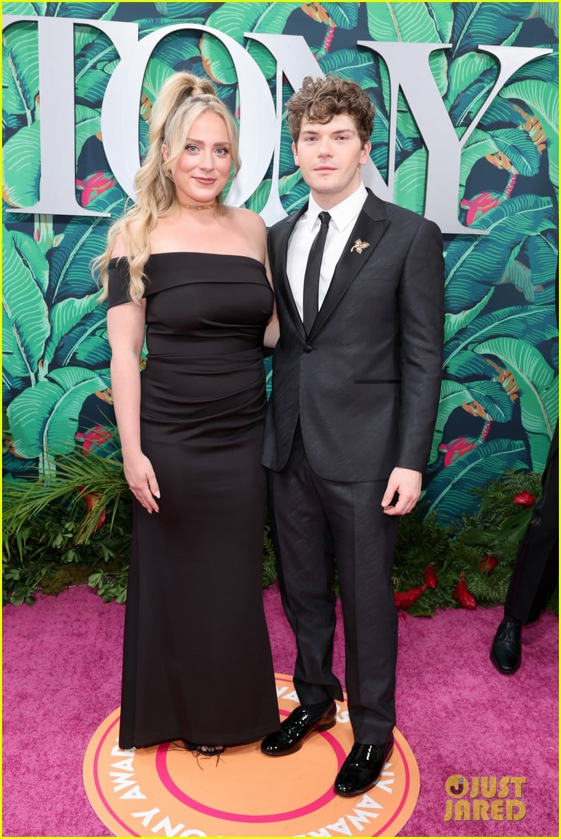 'New York New York' Stars Anna Uzele & Colton Ryan Seal Tony Awards ...