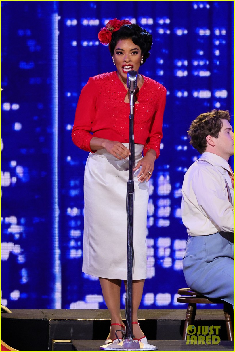 'New York New York' Stars Anna Uzele & Colton Ryan Seal Tony Awards ...