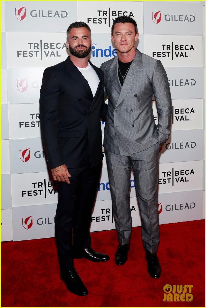 Luke Evans Gets Support from Boyfriend Fran Tomas at 'Our Son' Premiere ...