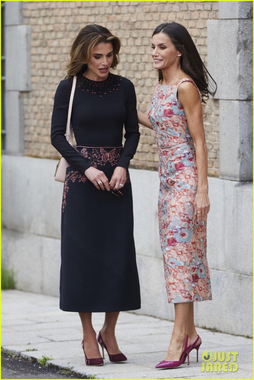 Jordan's Queen Rania & Spain's Queen Letizia Reunite For Heritage ...