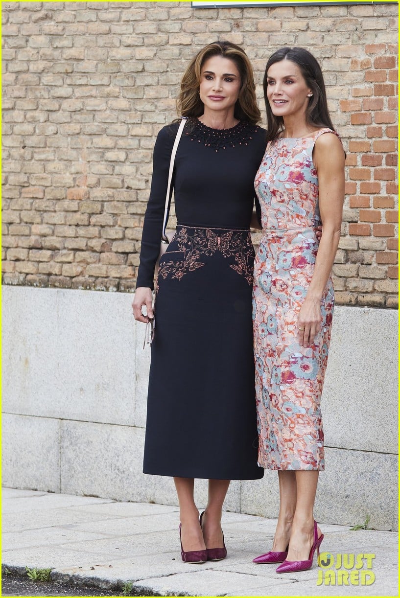 Jordan's Queen Rania & Spain's Queen Letizia Reunite For Heritage ...