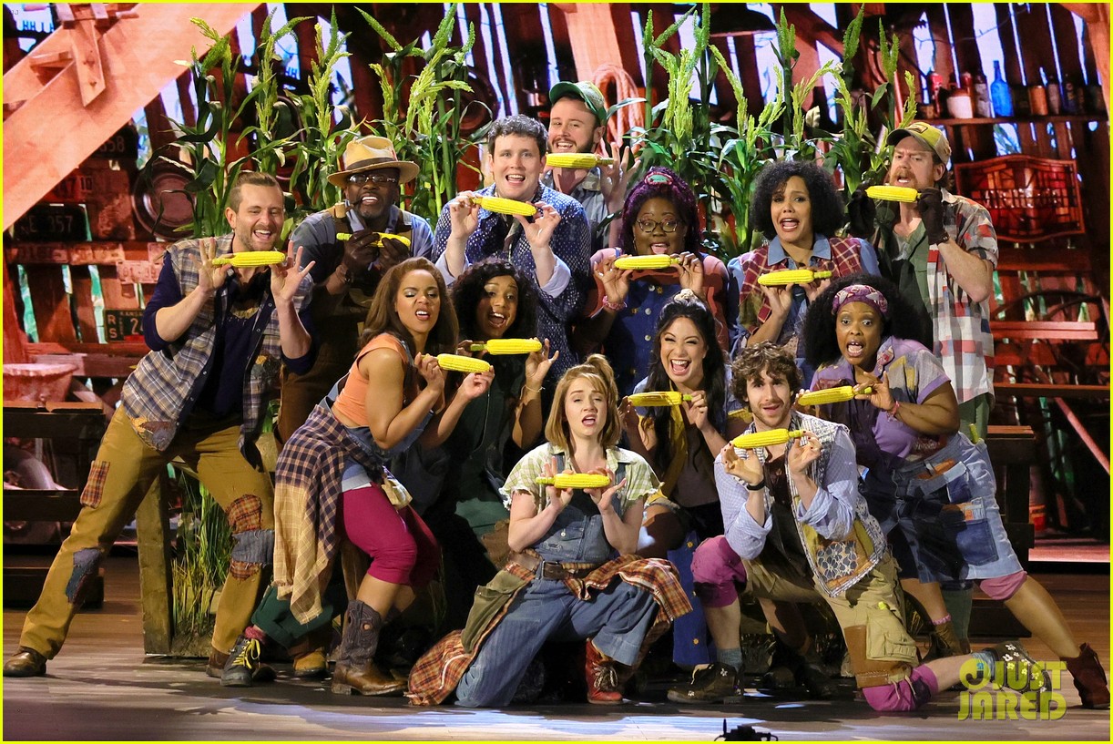 Tony Winner Alex Newell Performs With Cast of 'Shucked,' the Corn ...