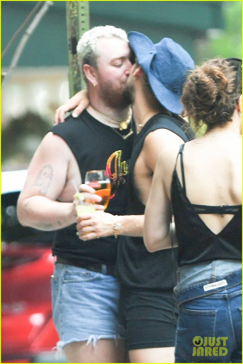 Sam Smith Spotted Kissing Partner Christian Cowan in New York City ...